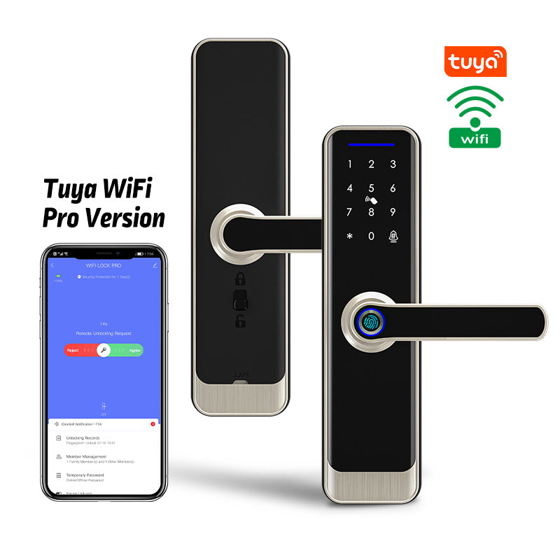 A270 —— Tuya Wifi Electronic Smart Door Lock – YRHAND